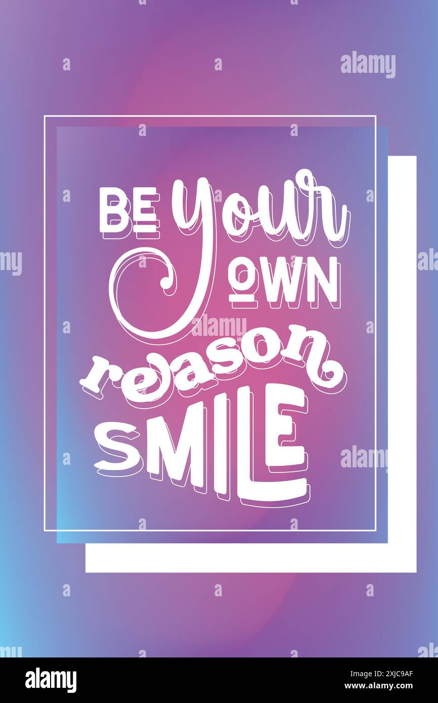 Motivational card Gradients background Vector illustration Stock Vector ...