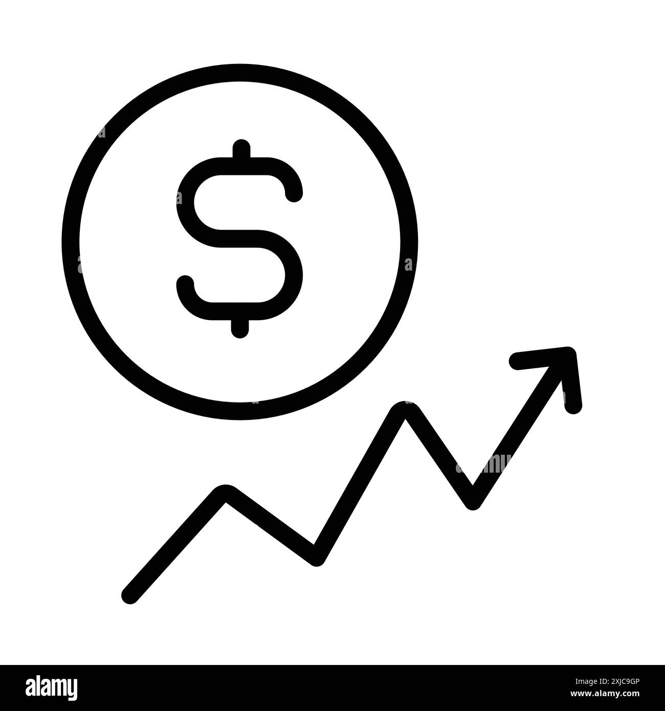 Forex stock market icon Flat set in black and white color outline vector Stock Vector Image ...