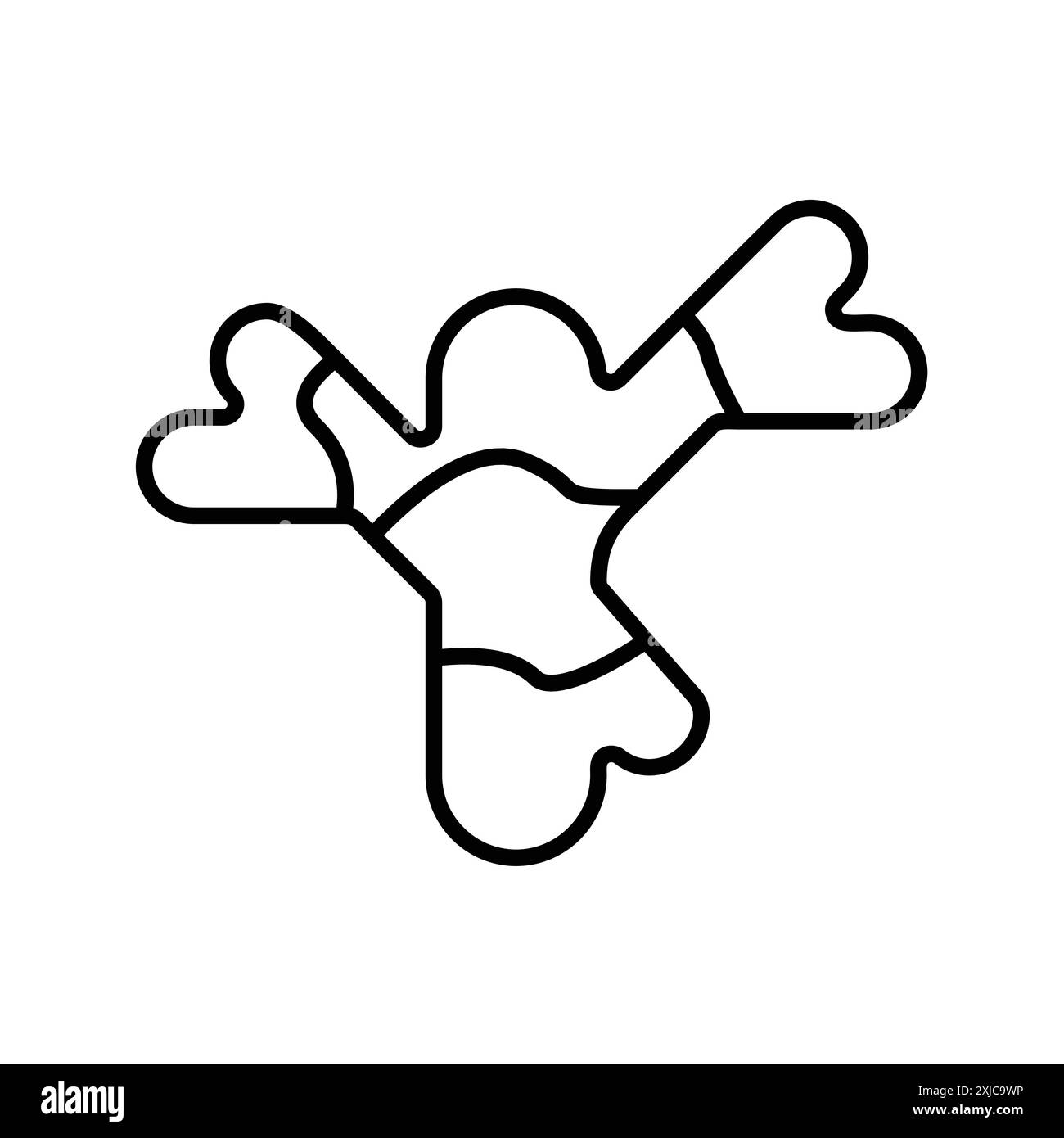 Ginger icon Flat set in black and white color outline vector Stock ...