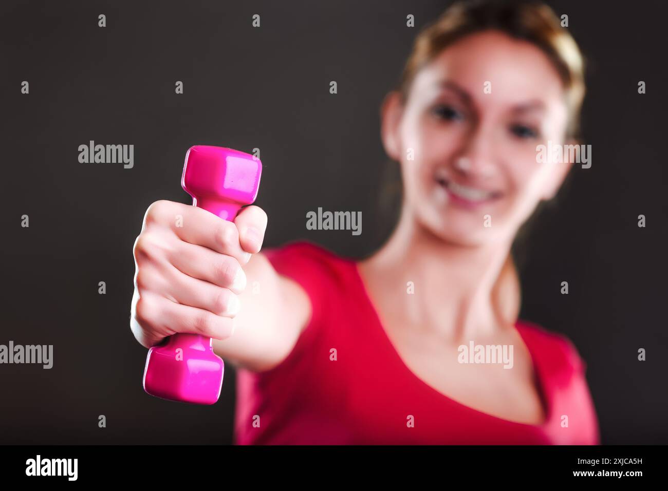 Strong woman act hi-res stock photography and images - Alamy