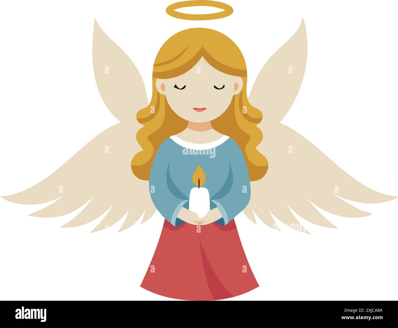 Saintly devotion Stock Vector Images - Alamy