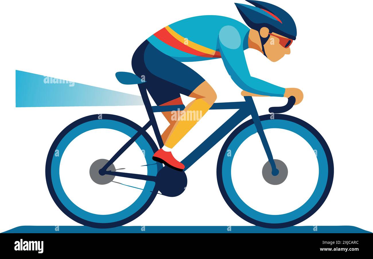 Professional track cyclist Cut Out Stock Images & Pictures - Alamy