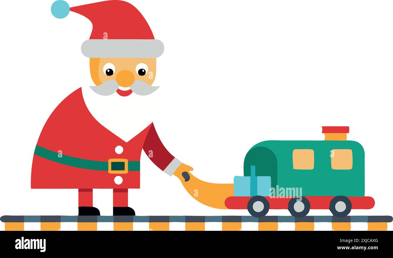 Train tracks snow winter Stock Vector Images - Alamy