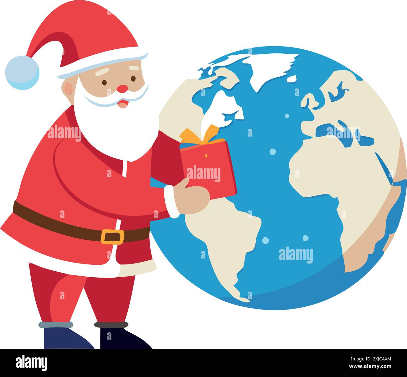 Christmas charity cartoon hi-res stock photography and images - Alamy