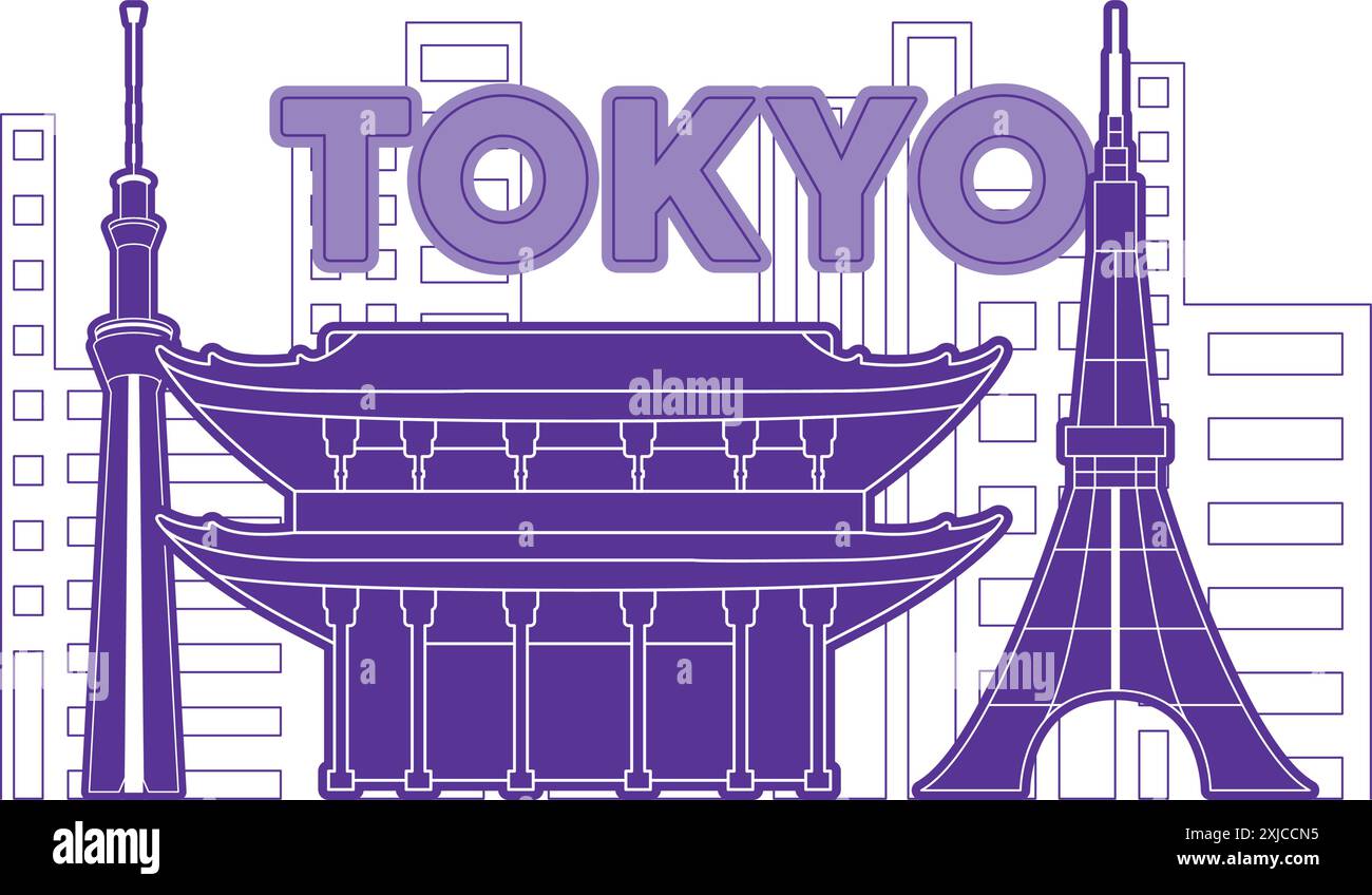 Tokyo aerial shinjuku Cut Out Stock Images & Pictures - Alamy