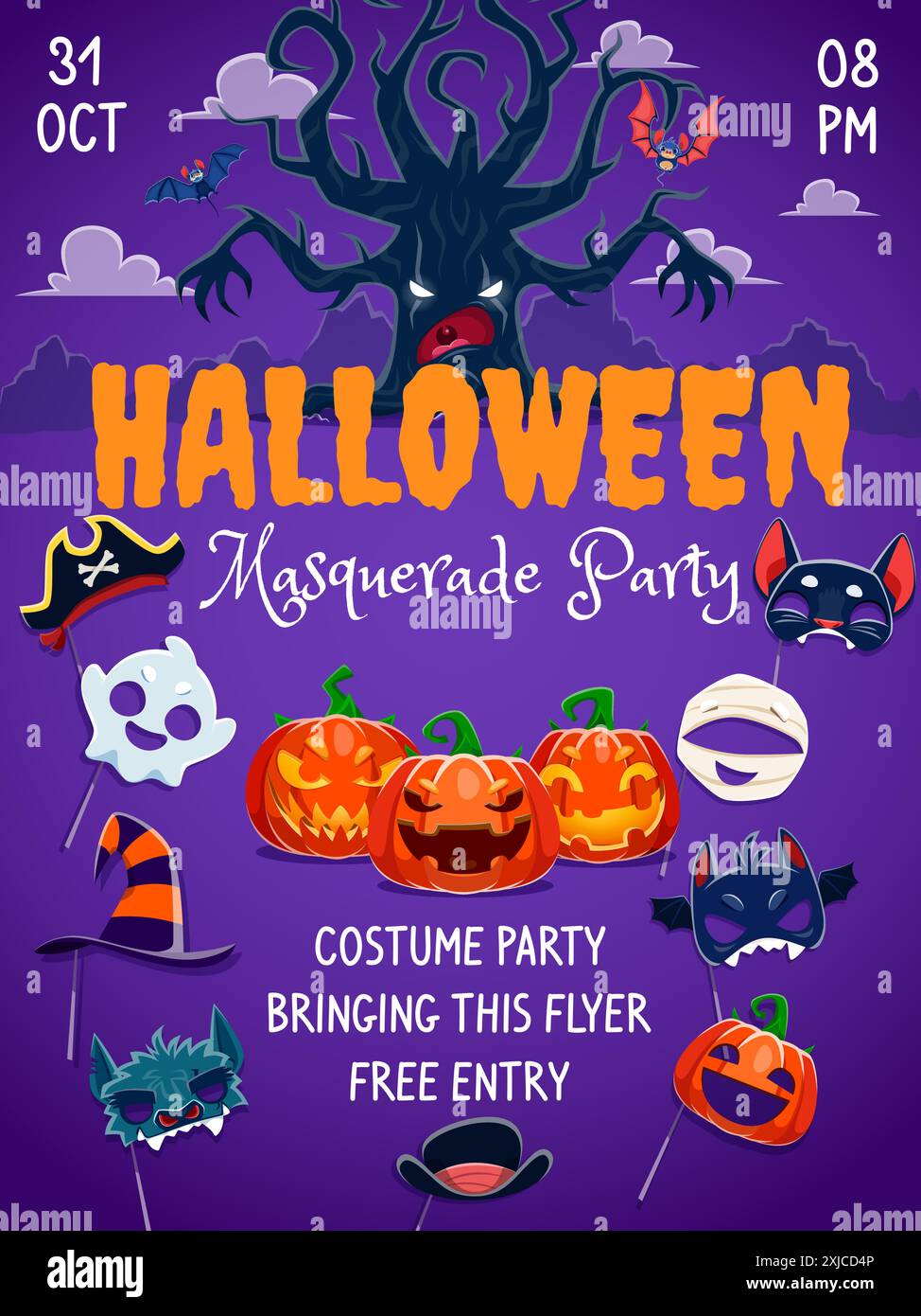 Ghost masks Stock Vector Images - Alamy