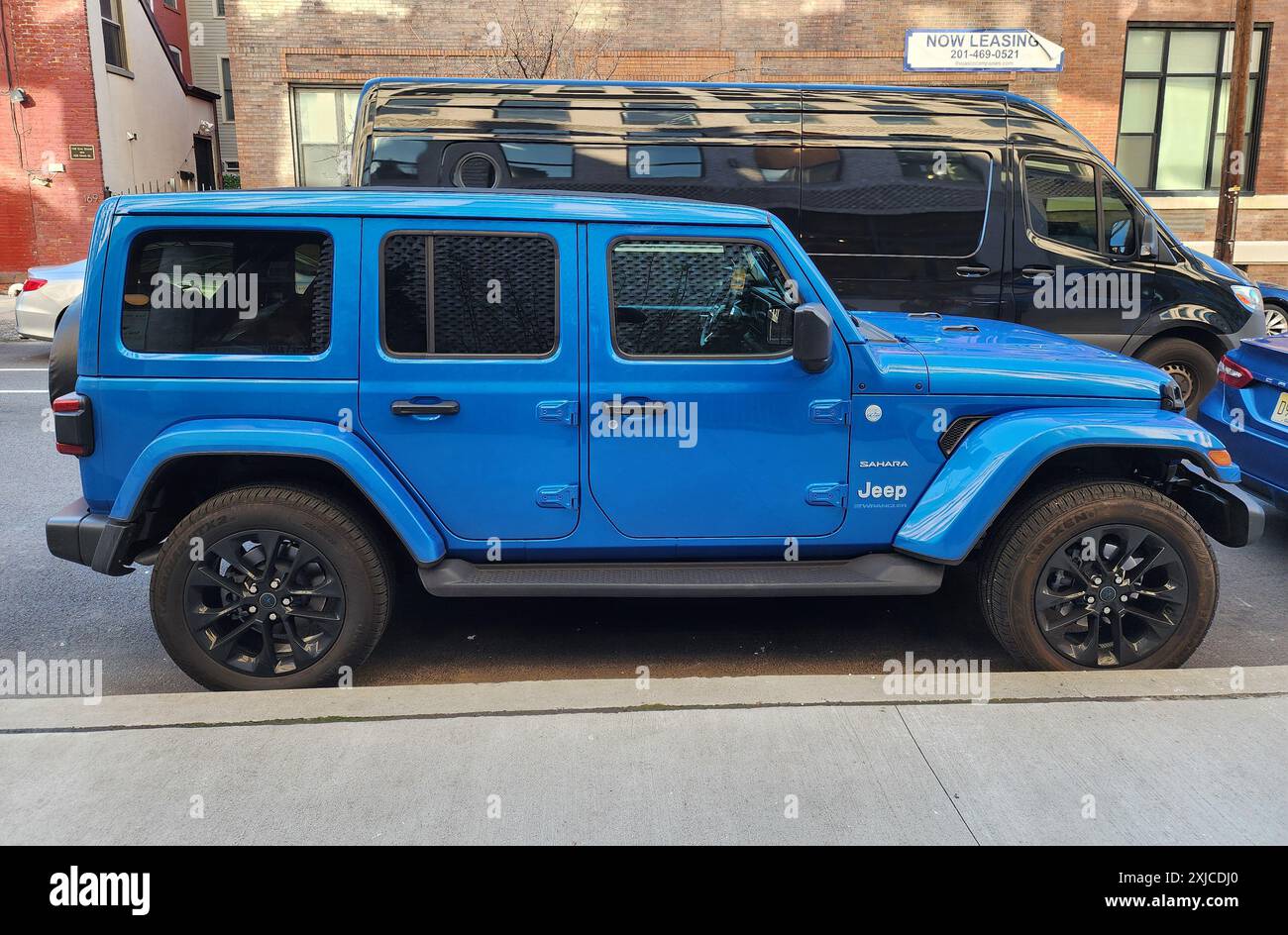 New York City, USA - March 29, 2024: Jeep Wrangler Unlimited Sahara ...