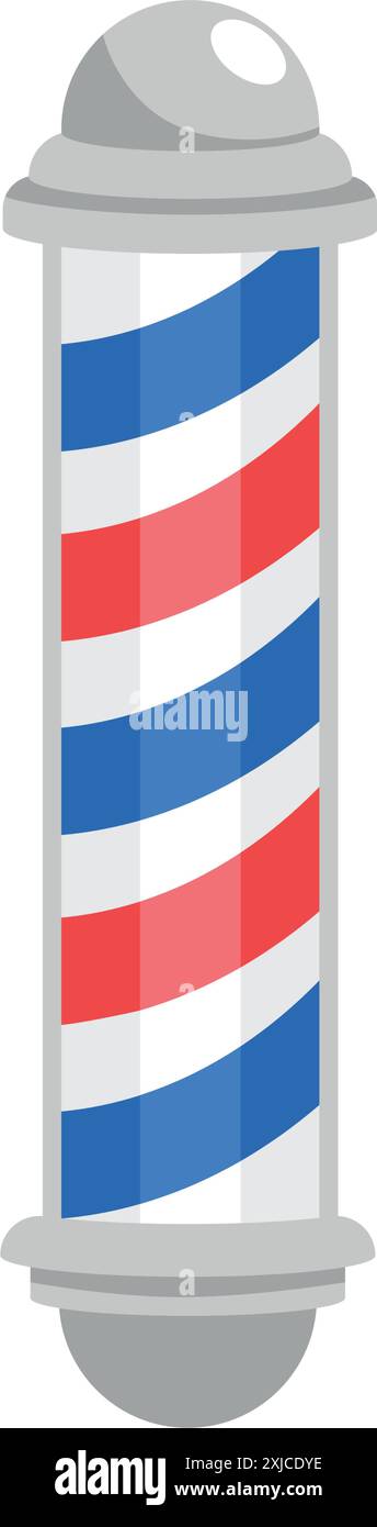 Barber light pole Cut Out Stock Images & Pictures - Alamy
