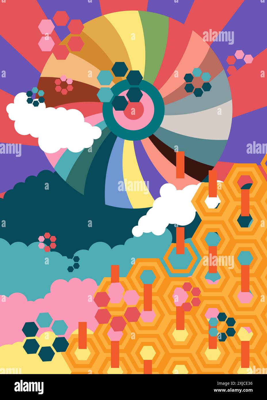 70s background design