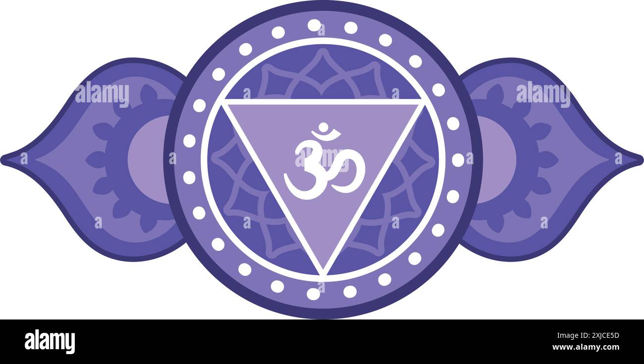 Third eye mandala Stock Vector Images - Alamy