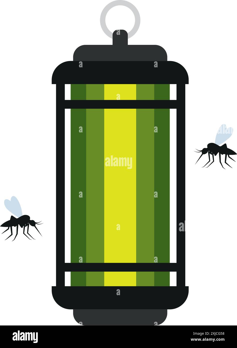 electric mosquito trap with a uv attractor lamp Stock Vector Image ...