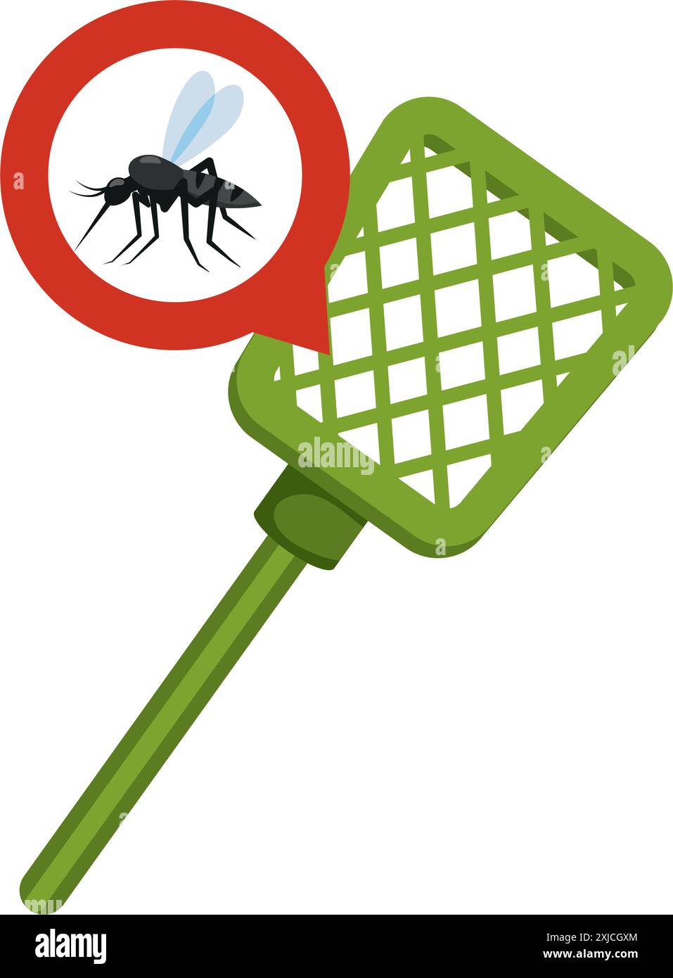 fly swatter for swat of mosquito Stock Vector Image & Art - Alamy