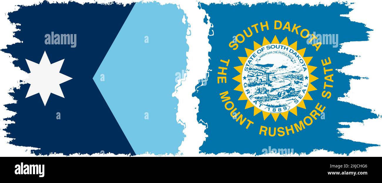 Minnesota brush stroke Stock Vector Images - Alamy