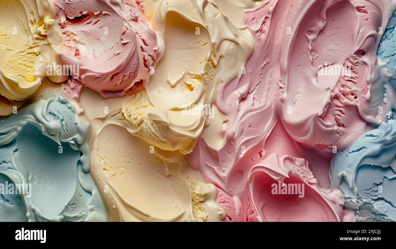 Blending assorted flavors and hues, this full-frame shot captures a ...