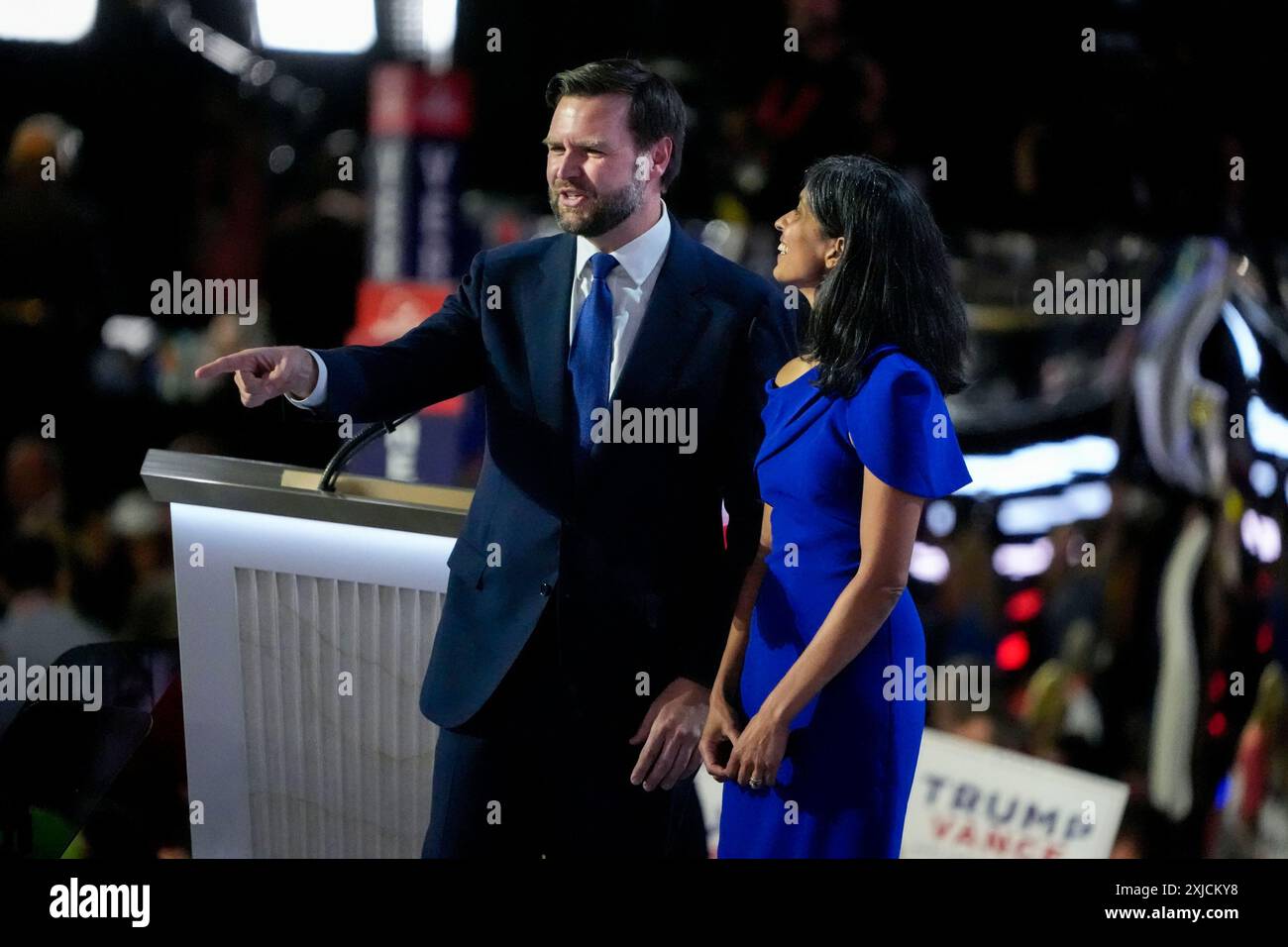 Milwaukee, United States. 17th July, 2024. Vice President nominee JD ...