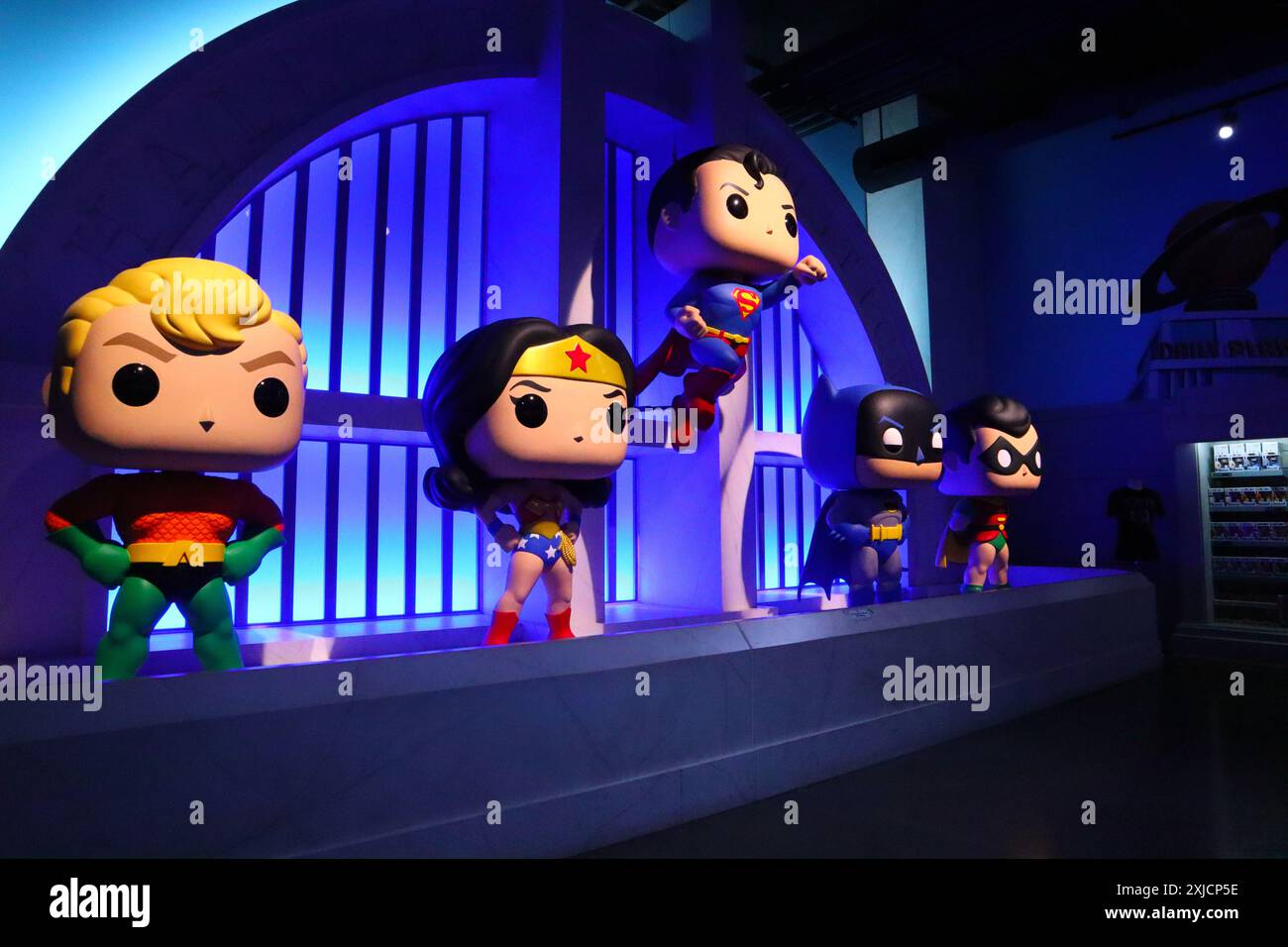 Interior view of FUNKO Hollywood Store at 6201 Hollywood Blvd. Funko is ...