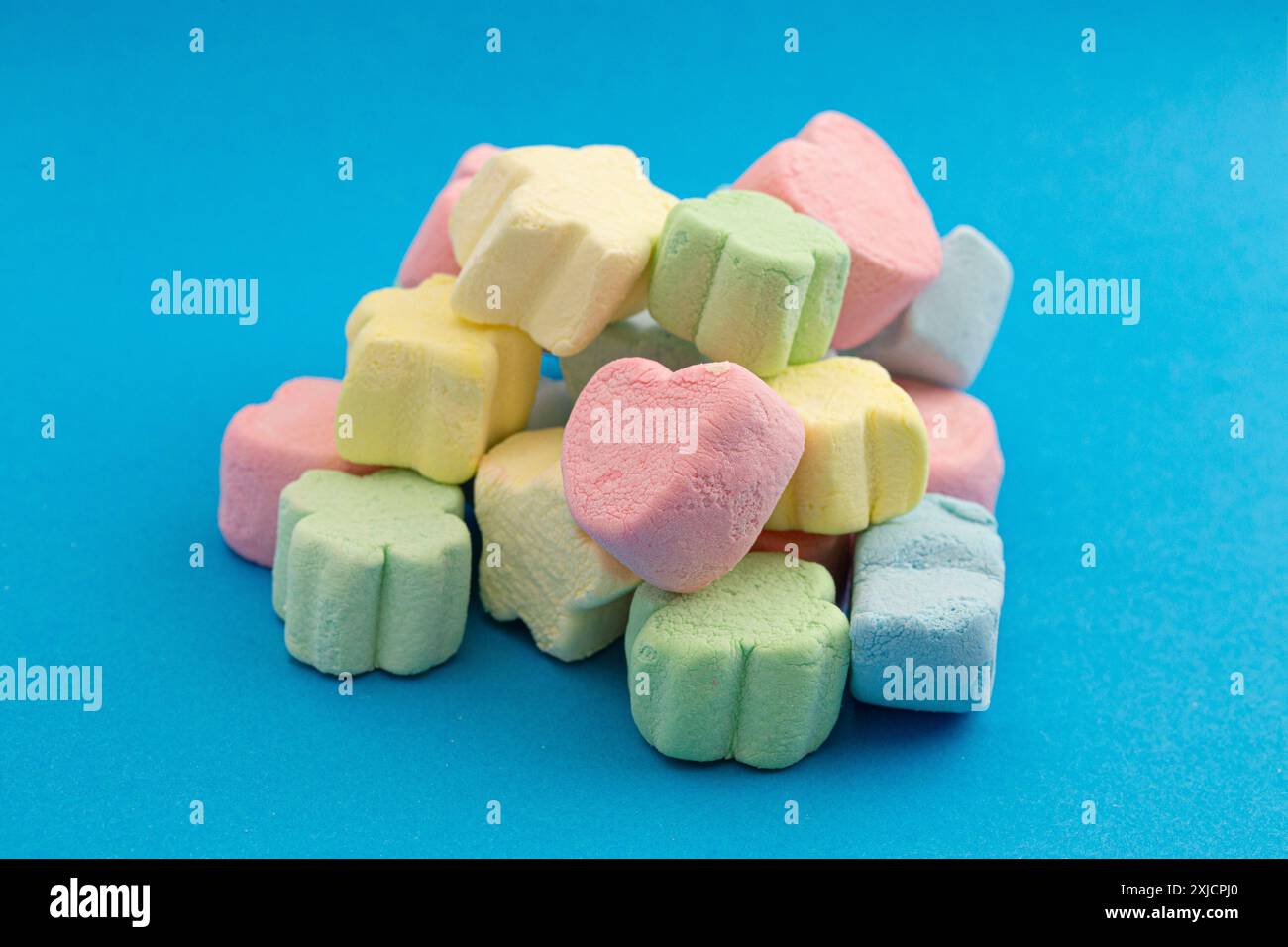 Crunchy Freeze Dried Marshmallows in the Shape of Lucky Charms on a ...