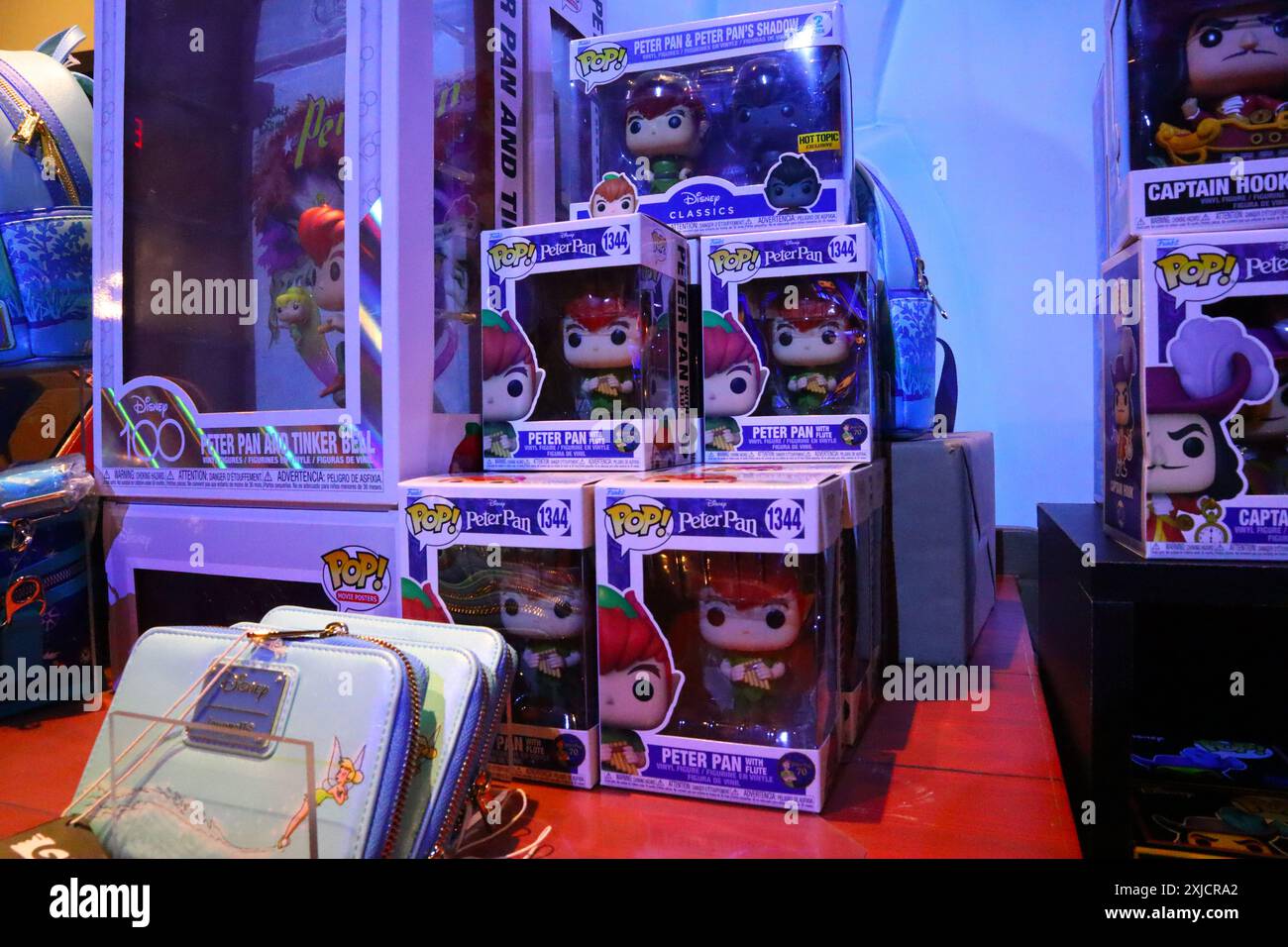 FUNKO POP Figurines on display at Funko Hollywood Store located at 6201 ...
