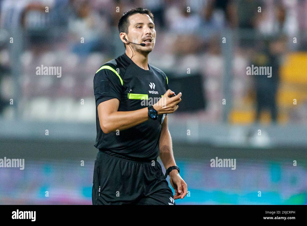 LIMA, PERU - MARCH 9: Referee Kevin Ortega during the Liga 1 Peru match ...