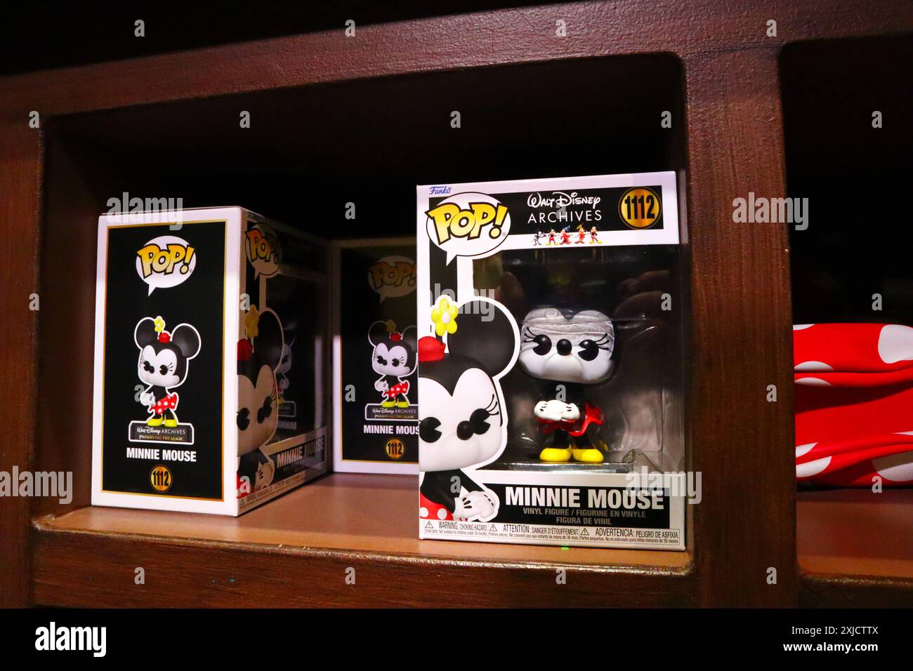 FUNKO POP Figurines on display at Funko Hollywood Store located at 6201 ...