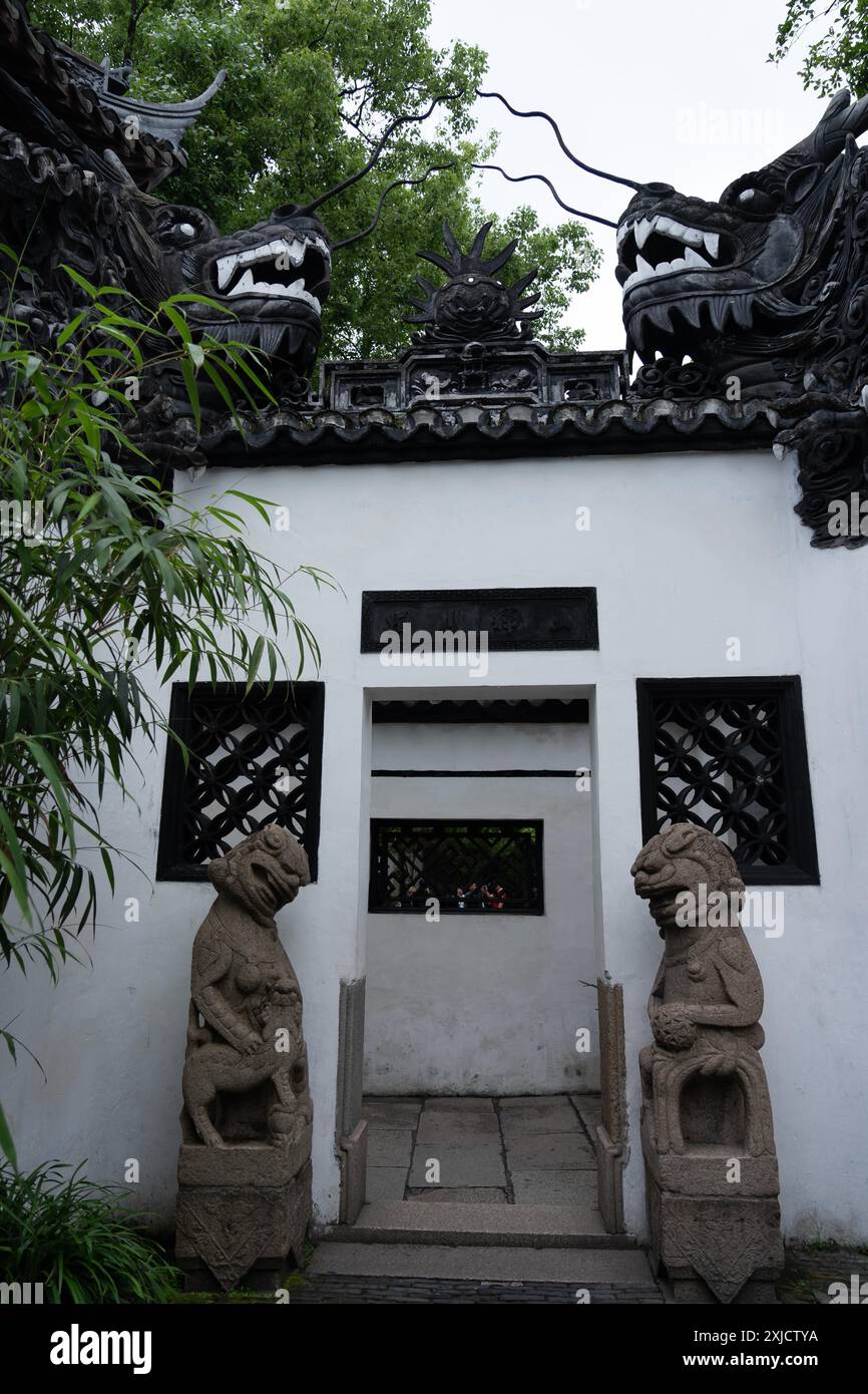 Exploring vibrant temple entrance in hi-res stock photography and ...