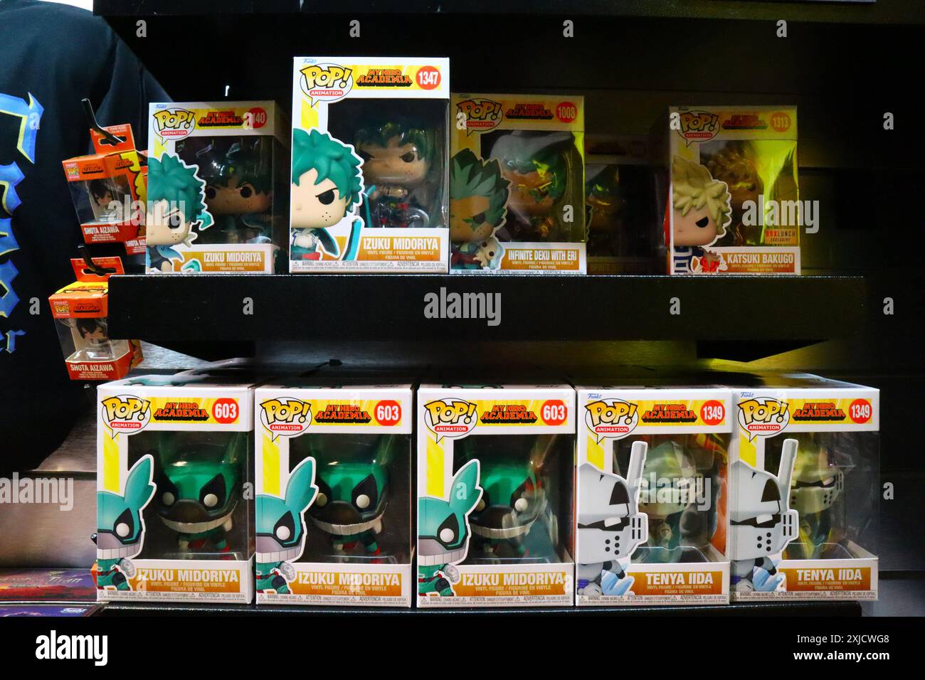 FUNKO POP Figurines on display at Funko Hollywood Store located at 6201 ...