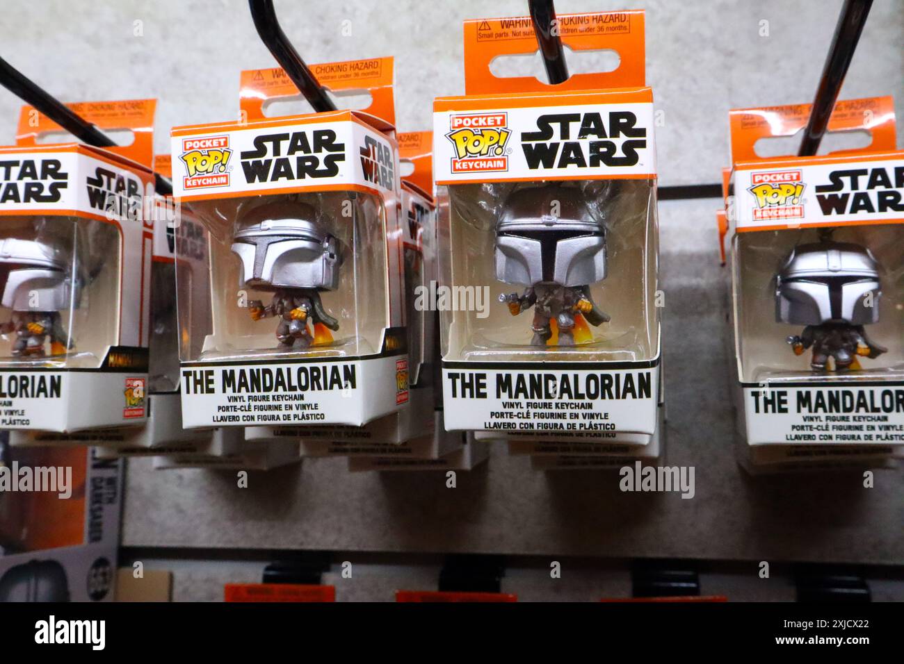FUNKO POP Figurines on display at Funko Hollywood Store located at 6201 ...