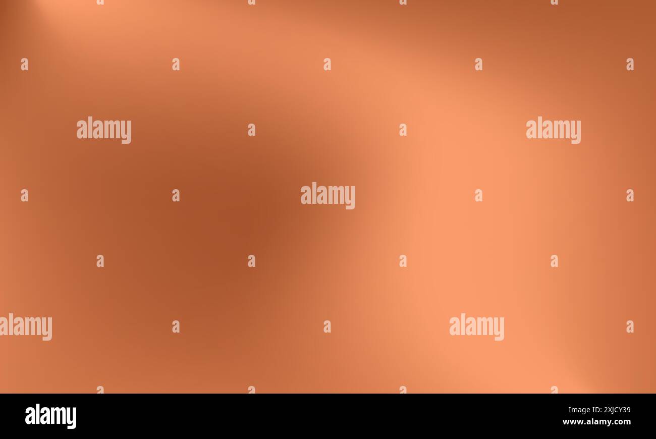 Copper texture background. Vector shine metallic mesh gradient template ...