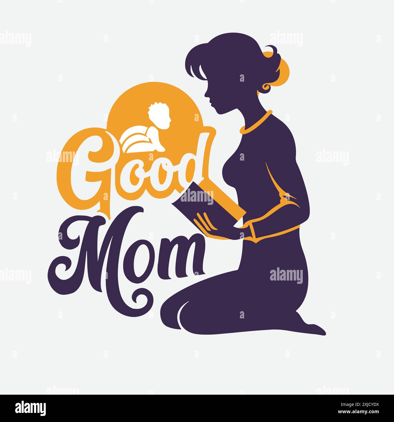 Mother day logo Stock Vector Images - Alamy