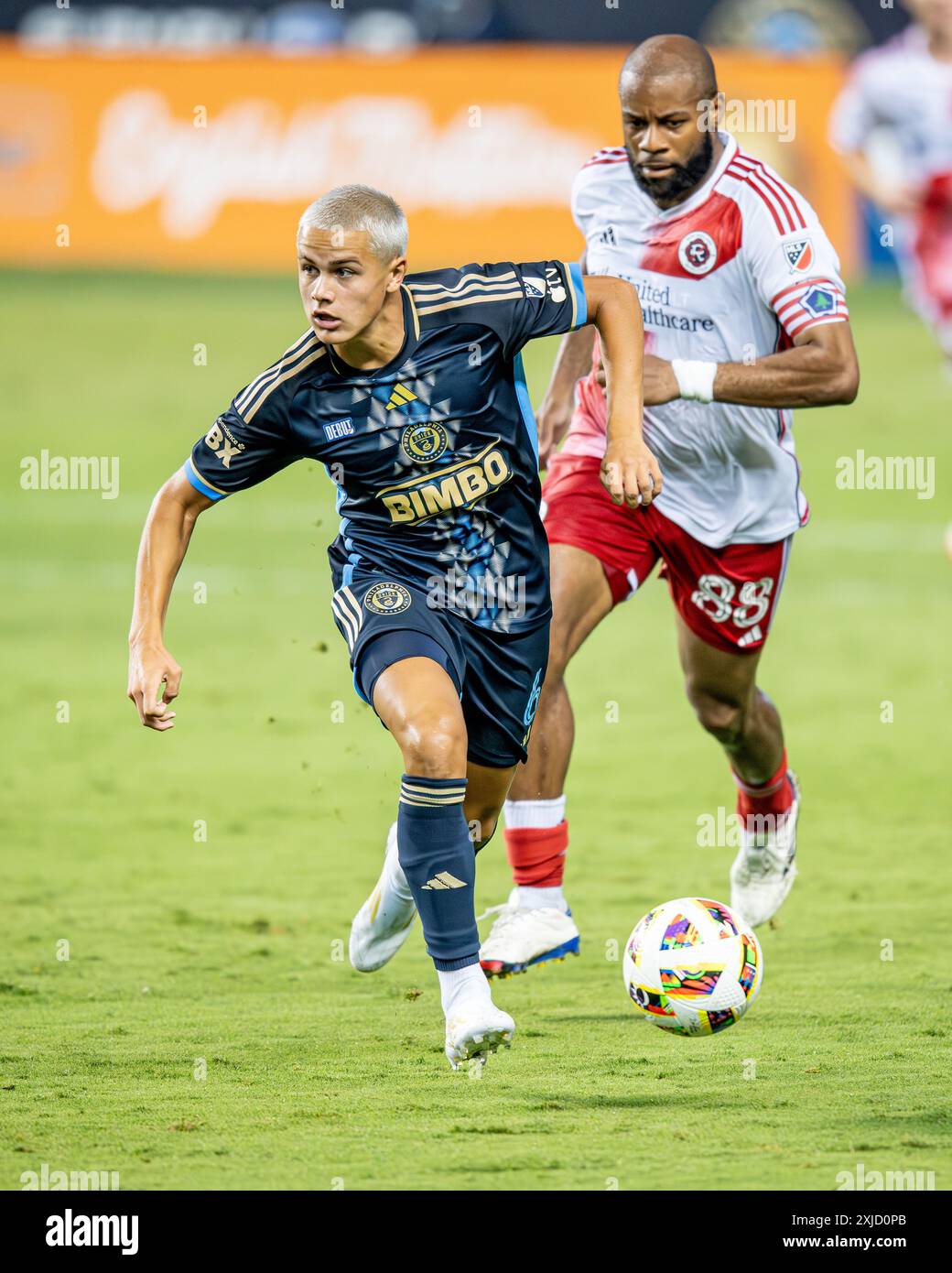 Philadelphia Union v New England Revolution. Chester, Pennsylvania ...
