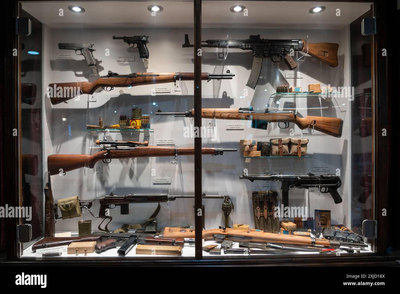 The 101st Airborne Museum Le Mess in Bastogne, Belgium Stock Photo - Alamy