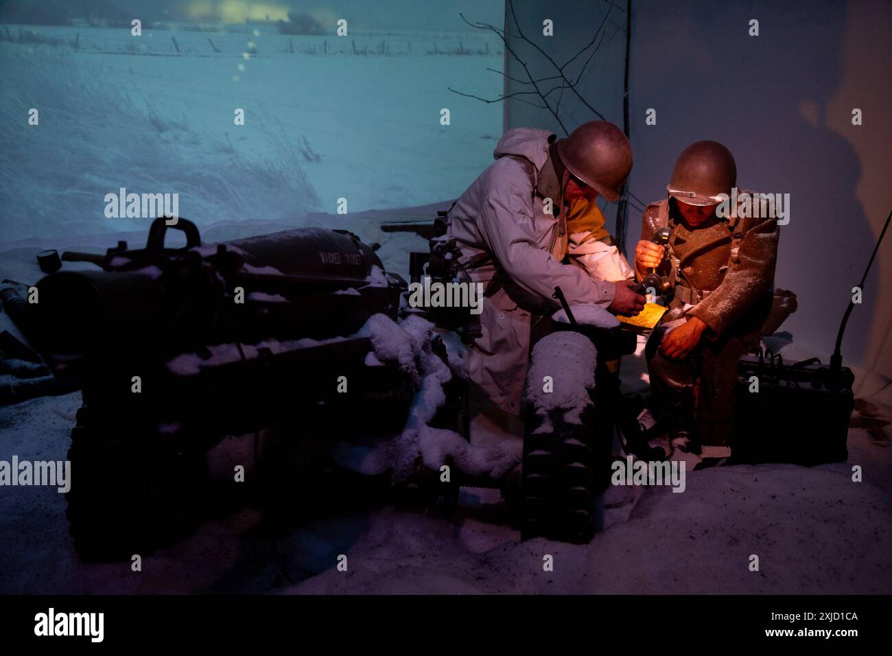 The 101st Airborne Museum Le Mess in Bastogne, Belgium Stock Photo - Alamy