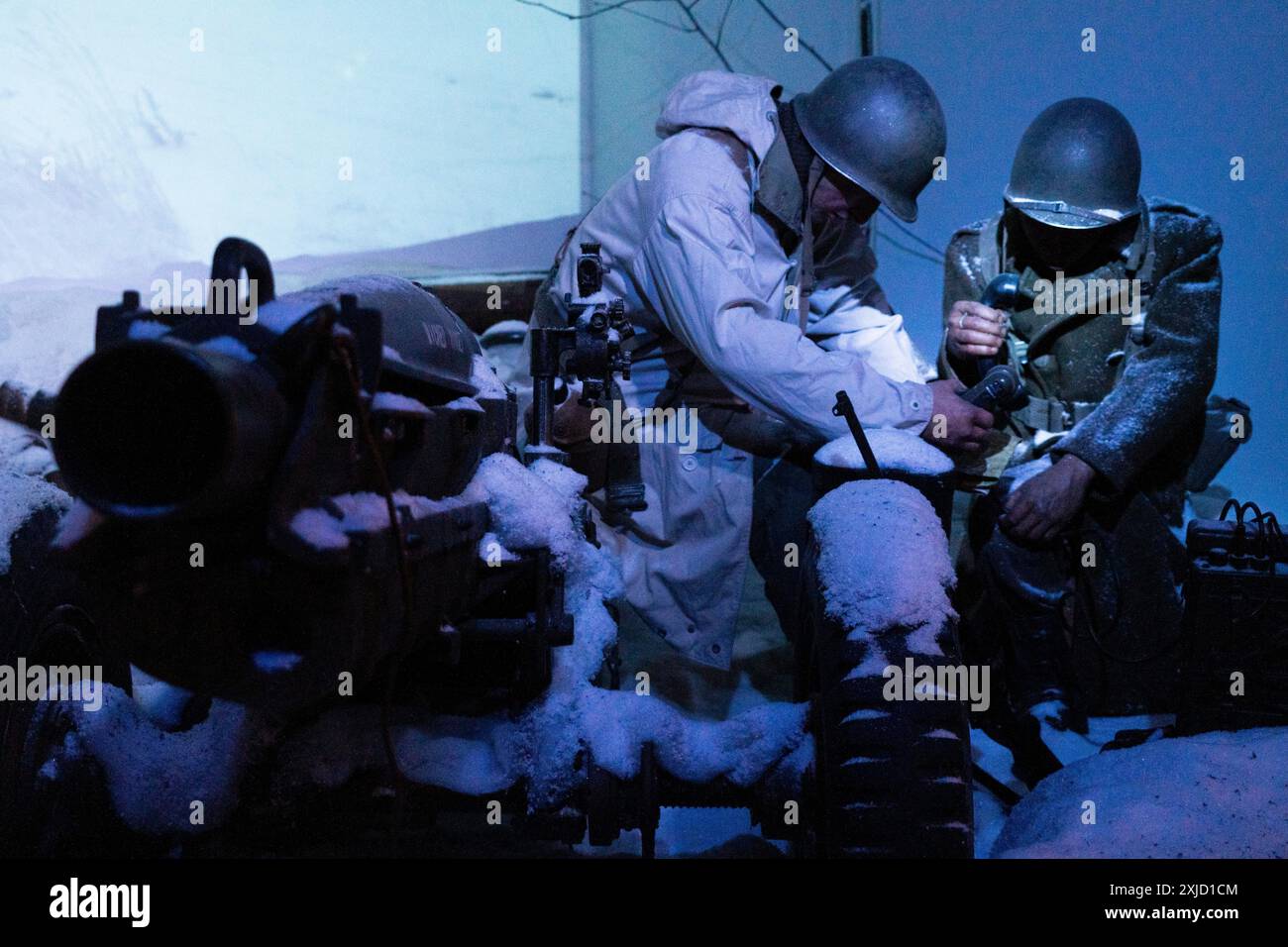 The 101st Airborne Museum Le Mess in Bastogne, Belgium Stock Photo - Alamy
