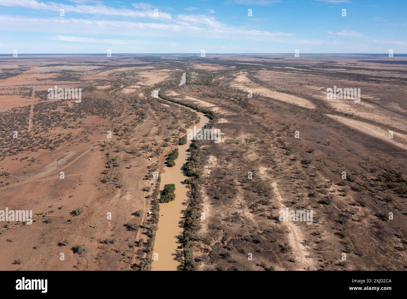 The Thomson riverin outback Queensland, Australia Stock Photo - Alamy