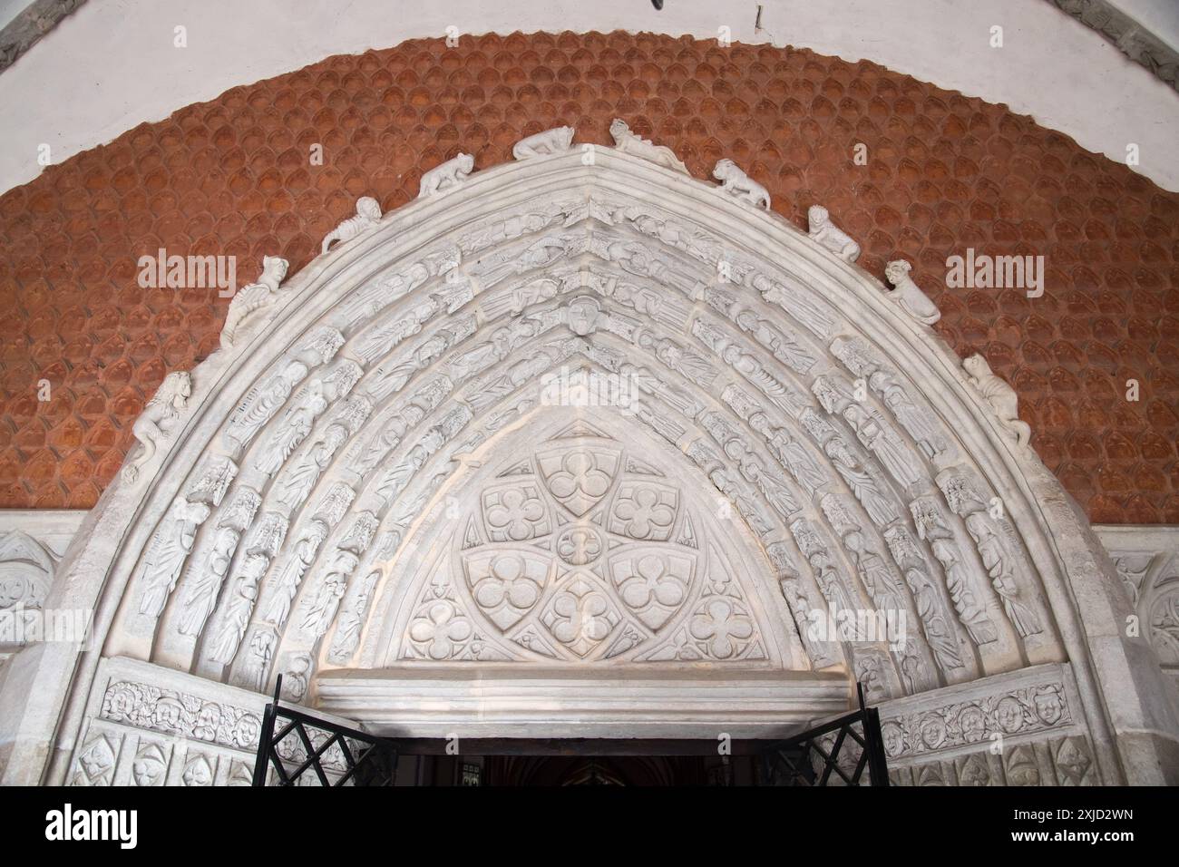 Frombork cathedral gothic portal hi-res stock photography and images ...
