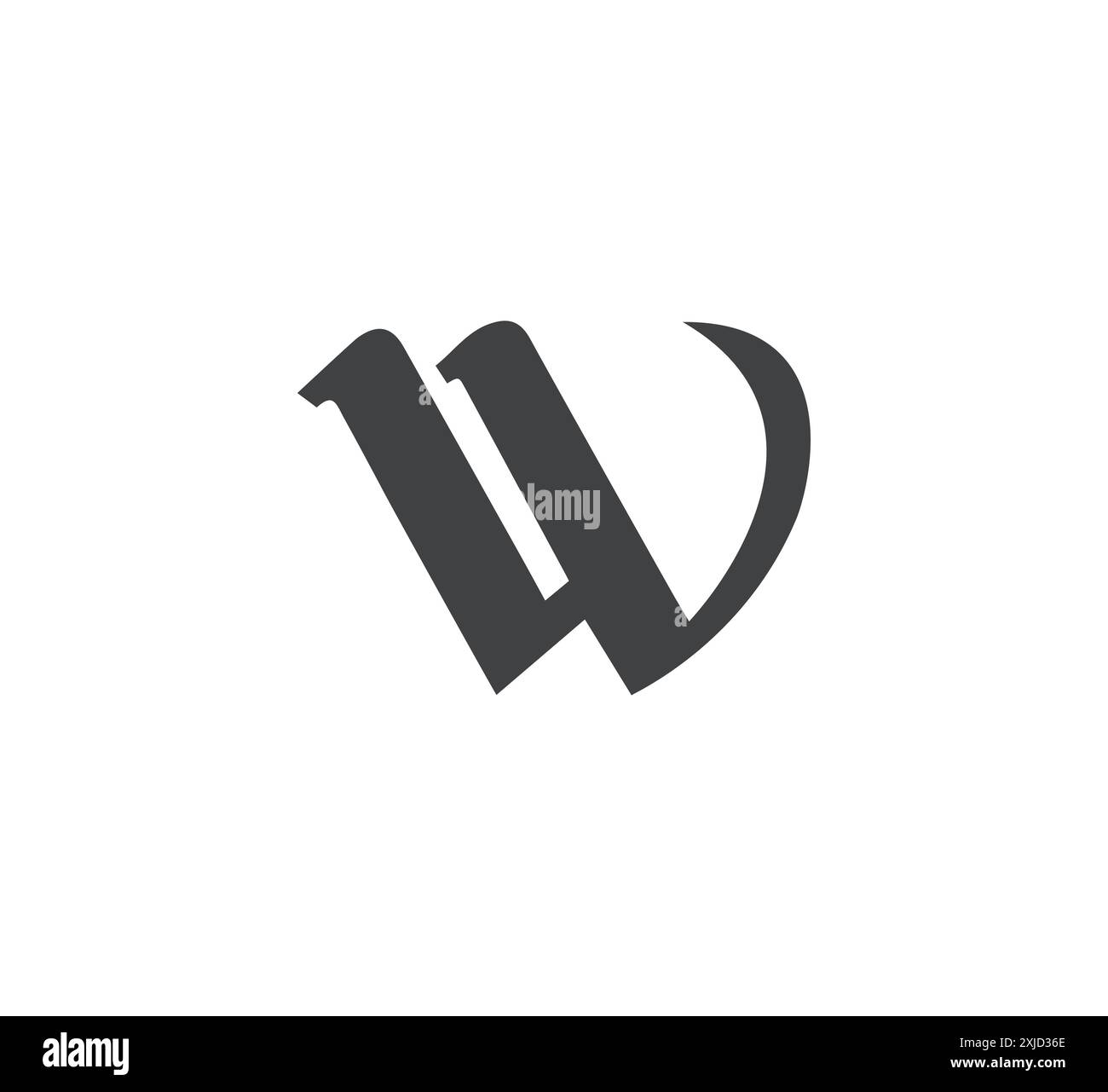 Creative letter W arrow Logo Vector Symbol Icon Design, initial w ...