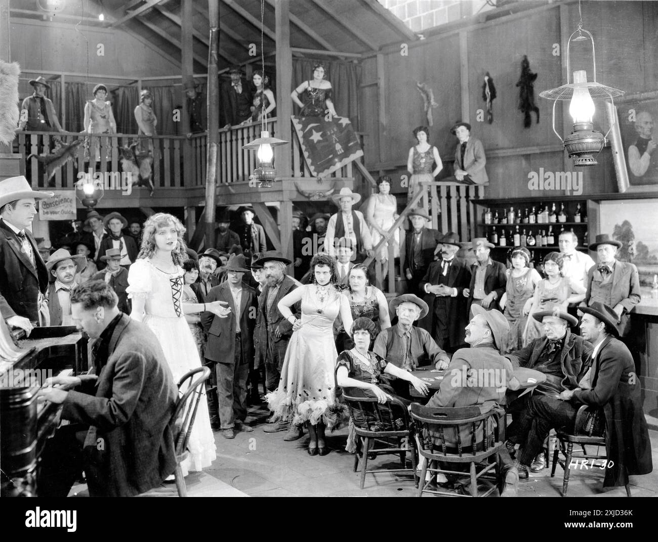 EDNA MURPHY and ANITA GARVIN in THE VALLEY OF HELL 1927 director CLIFFORD SMITH story Isadore ...