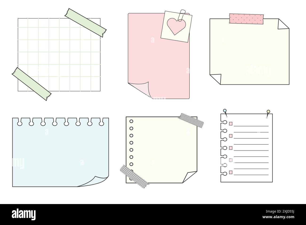 Hand writing list to do memo pad Cut Out Stock Images & Pictures - Alamy