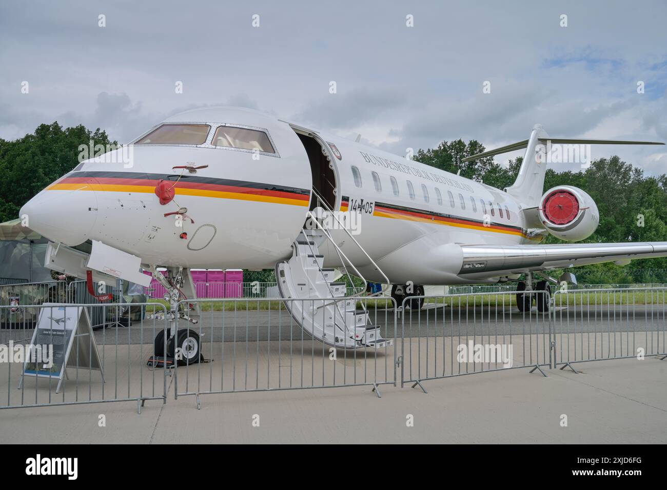 Flugbereitschaft Bundeswehr Global 6000, ILA 2024, Internationale Luft ...