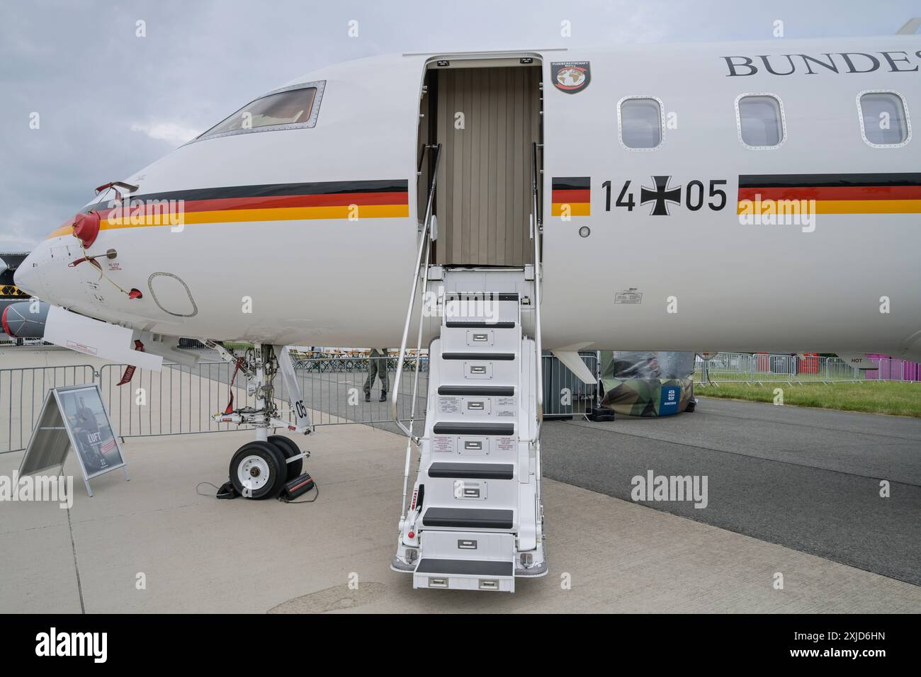 Flugbereitschaft Bundeswehr Global 6000, ILA 2024, Internationale Luft ...