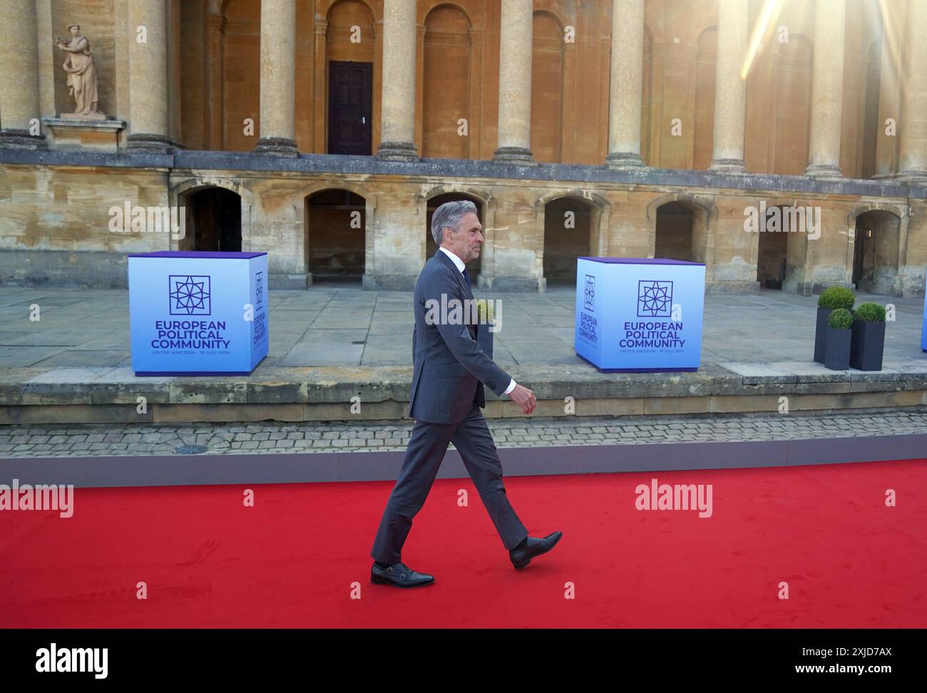 Prime Minister of the Netherlands Dick Schoof arrives to attend the ...