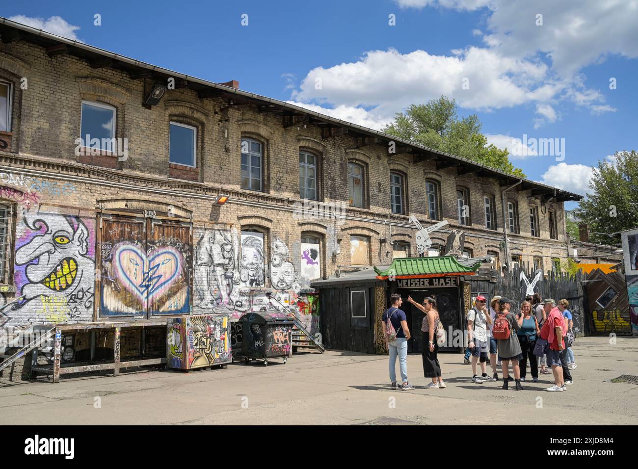 Der Weiße Hase, Club, RAW-Gelände, Revaler Straße, Friedrichshain ...