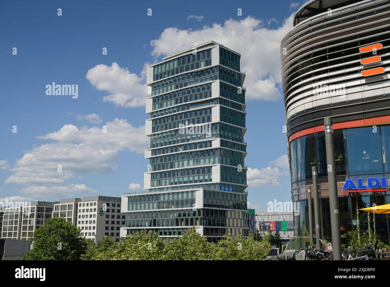 Stream Tower, Hedwig-Wachenheim-Straße, Friedrichshain, Friedrichshain ...