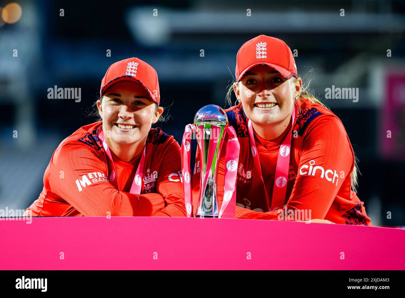 LONDON, UNITED KINGDOM. 17 July, 24. Sophie Ecclestone of England ...