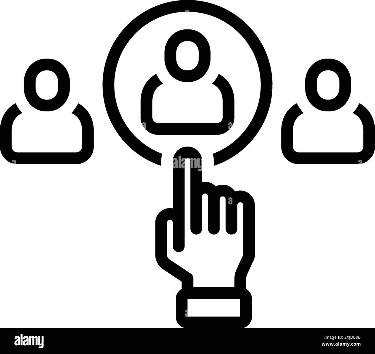 Icon for choose,select Stock Vector Image & Art - Alamy