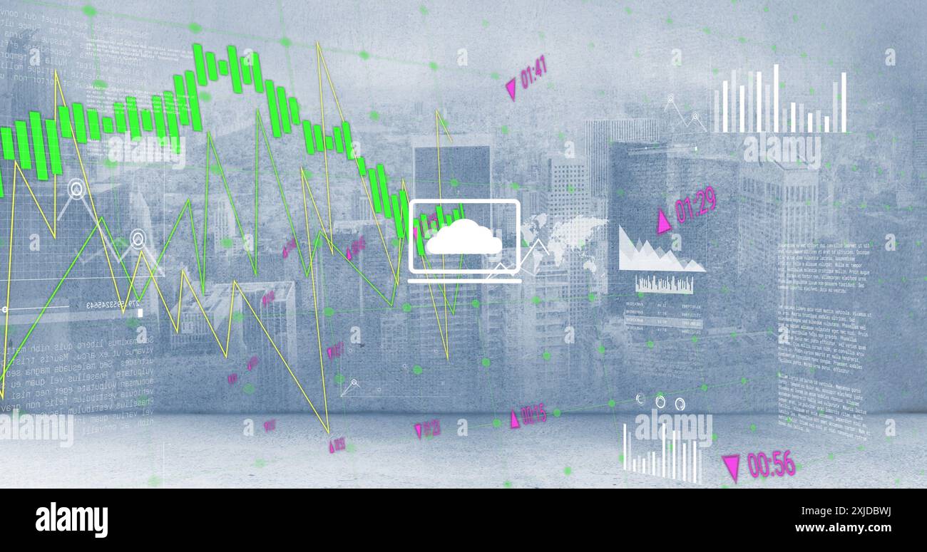 Image charts graphs processing hi-res stock photography and images - Alamy
