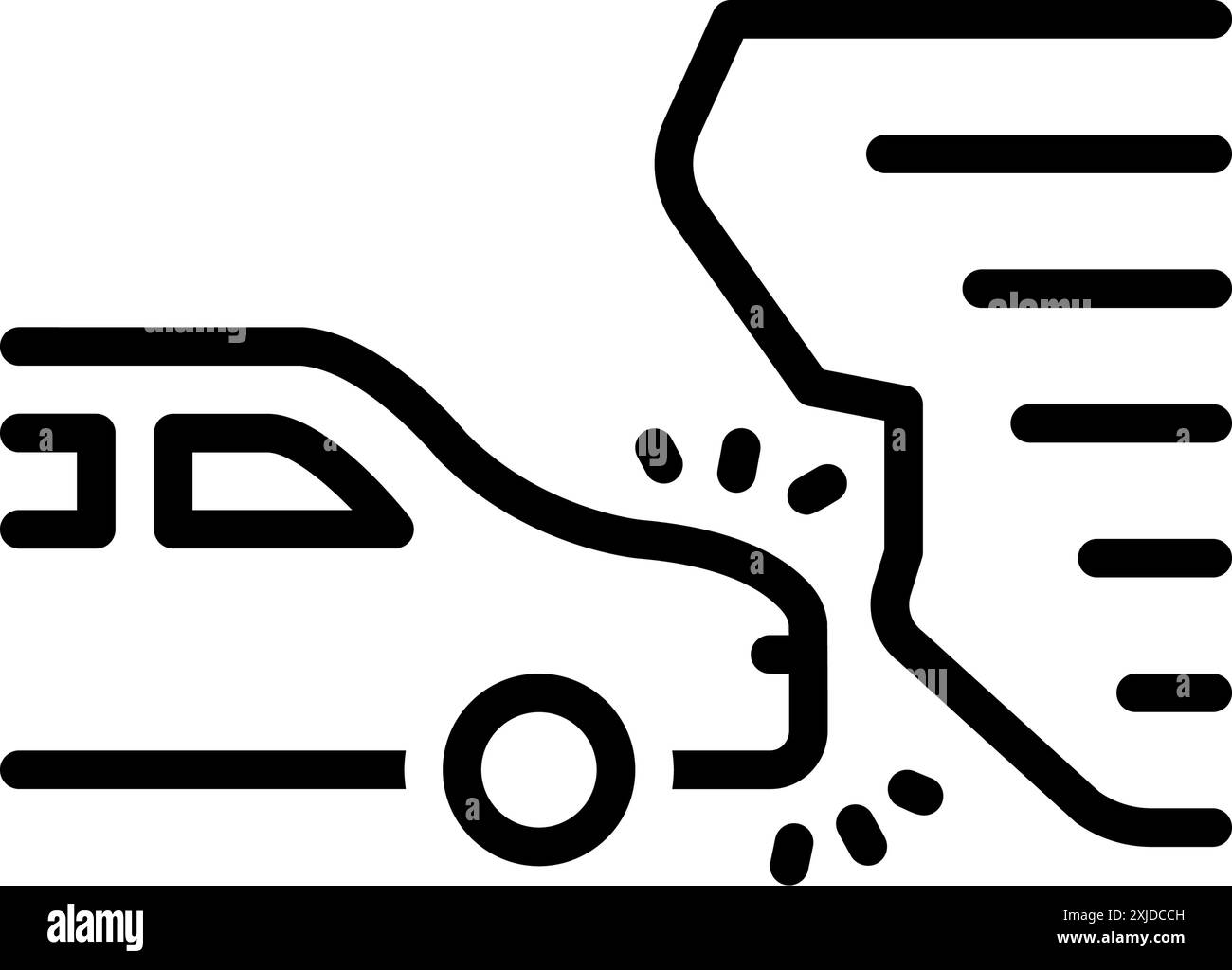 Crash hazard Black and White Stock Photos & Images - Alamy