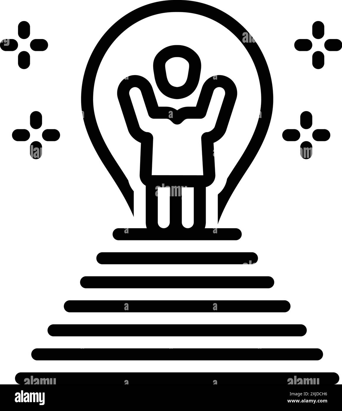 Victorious icon hi-res stock photography and images - Alamy