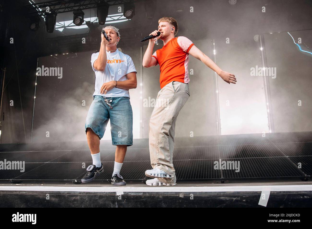 01099 live bei den Sommer OpenAirs 2024 auf dem Petersberg. Erfurt, 14. ...