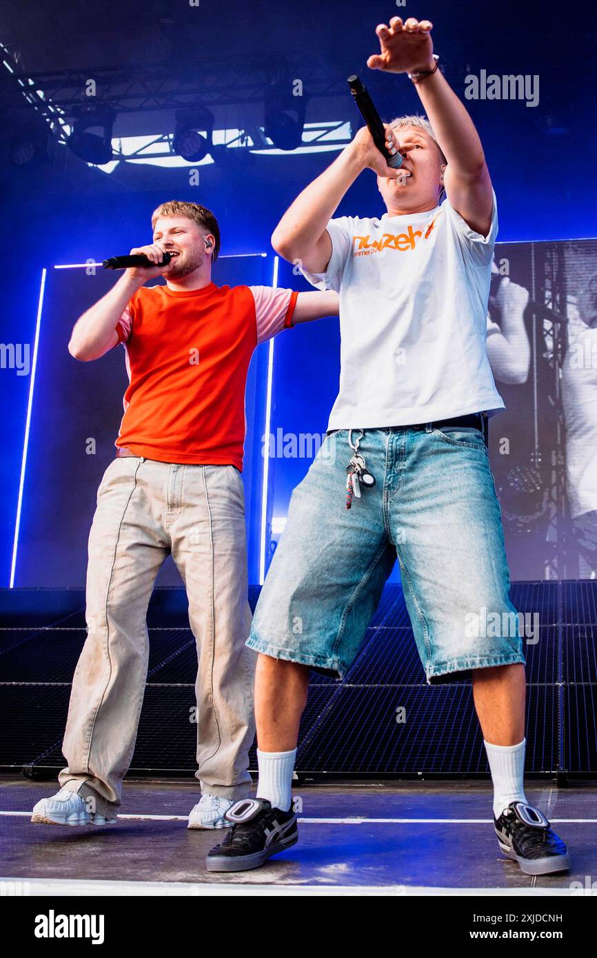 01099 live bei den Sommer OpenAirs 2024 auf dem Petersberg. Erfurt, 14.07.2024 *** 01099 live at ...